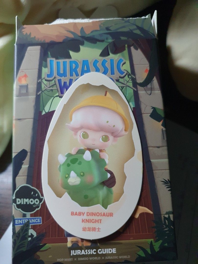 Popmart-dimoo jurassic world, Hobbies & Toys, Toys & Games on Carousell