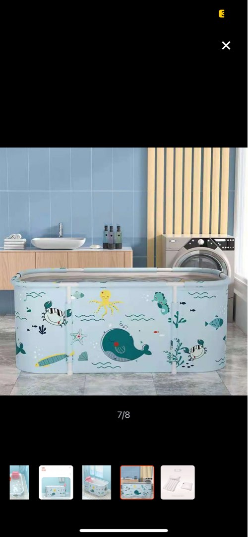 Portable Bath tub (1.2 meter) on Carousell