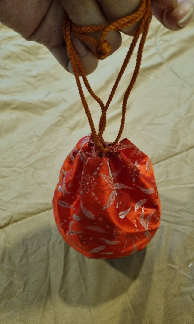 Pouches Coin Bag Japanese traditional Kinchaku, Luxury, Bags & Wallets ...