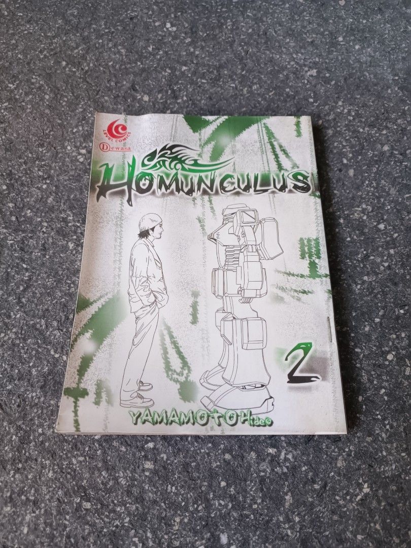 Preloved Buku Komik Kolpri Homonculus 2 Second Ecer, Buku & Alat Tulis, Komik dan Manga di Carousell