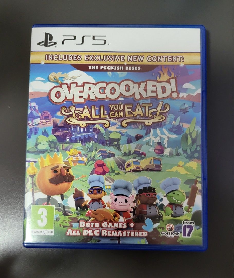 PS5 Overcooked All You Can Eat, Video Gaming, Video Games, PlayStation ...