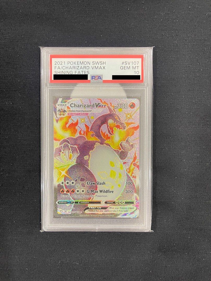 PSA 10 Shining Fates Charizard, Hobbies & Toys, Toys & Games on Carousell