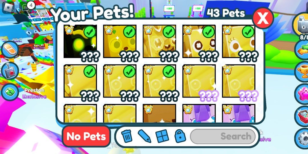 Psx huge pets pet simulator, 電子遊戲, 電子遊戲, 其他 - Carousell