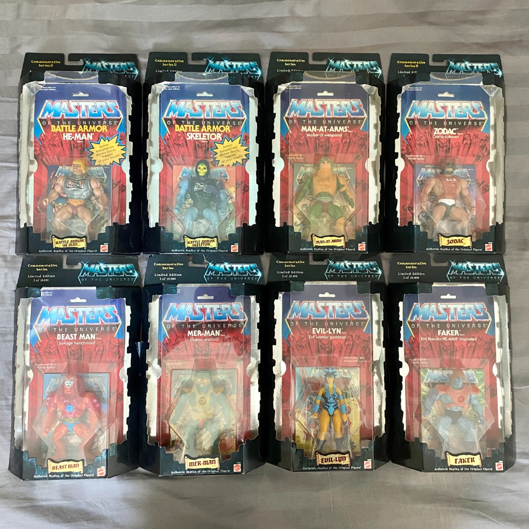 RARE Masters of the Universe Vintage Commemorative series action ...