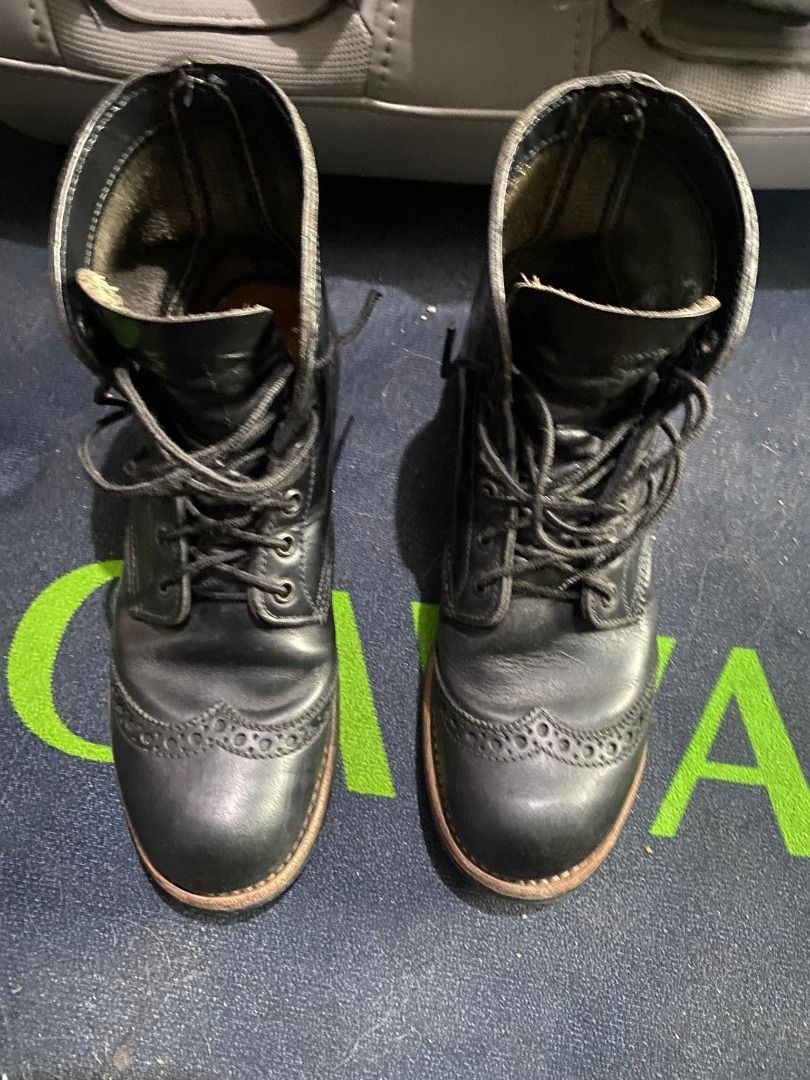 RARE Red Wing Heritage 8126 IRON RANGER BROUGES, Men's Fashion ...