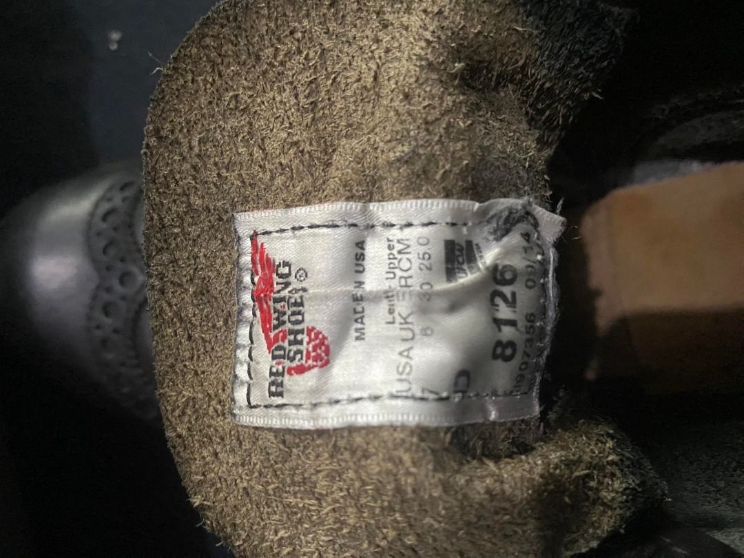 RARE Red Wing Heritage 8126 IRON RANGER BROUGES, Men's Fashion ...