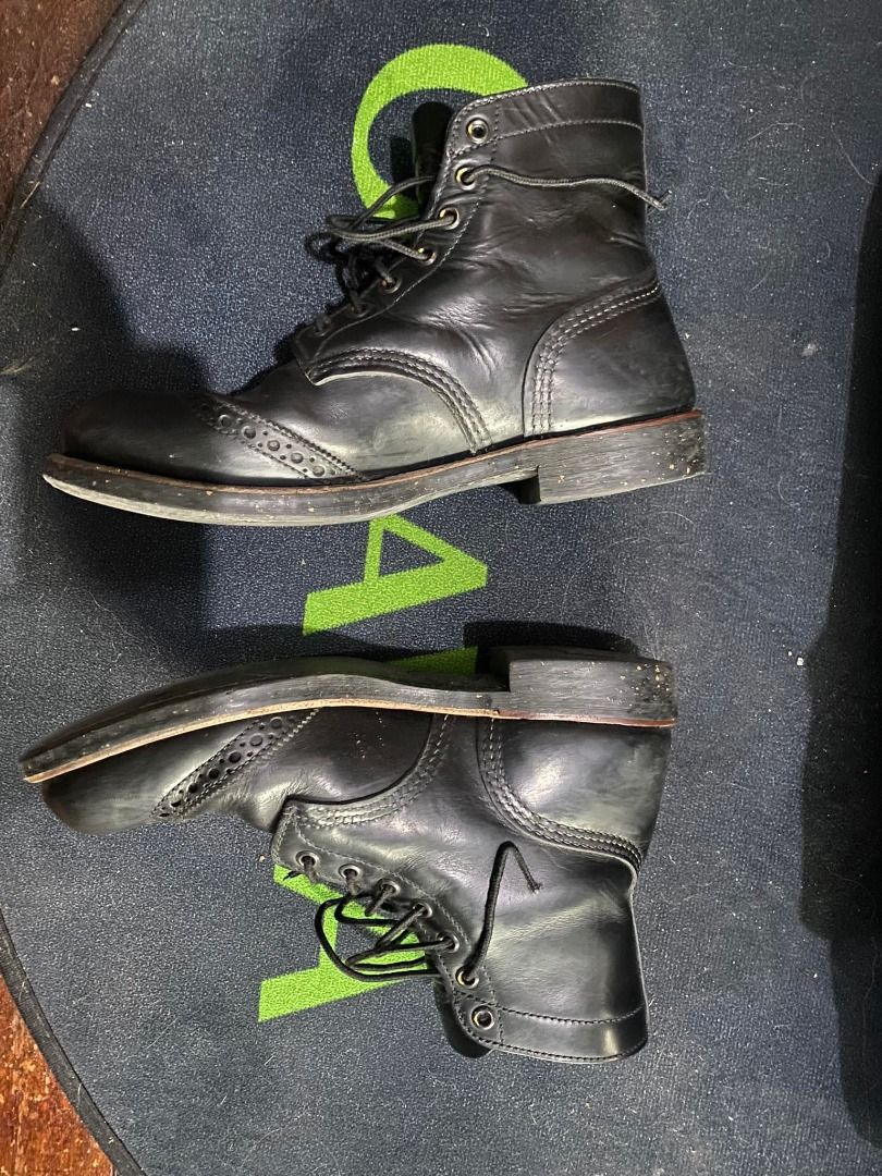 RARE Red Wing Heritage 8126 IRON RANGER BROUGES, Men's Fashion ...
