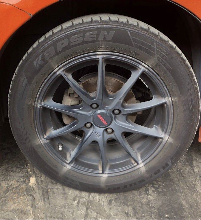 RAYS VR 15” RIMS, Car Accessories, Tyres & Rims on Carousell