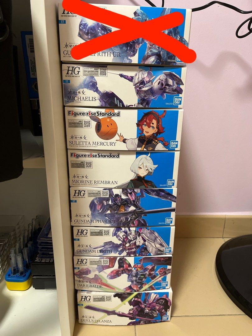 (Ready Stock) hg aerial rebuilt, Lfrith, SD Aerial, Pharact, Dilanza ...