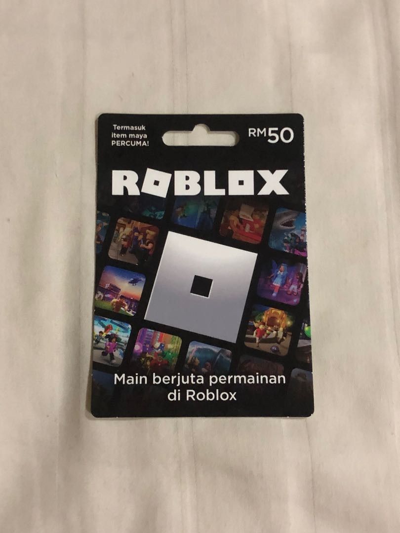 ROBLOX RM 50 DIGITAL, Video Gaming, Gaming Accessories, Game Gift Cards ...