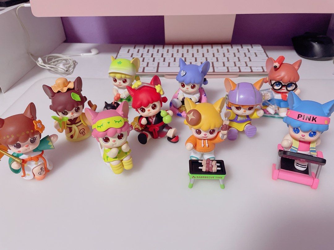 Rolife Hanhan Nai Blind Box Mystery Box Figurine Popmart, Hobbies ...