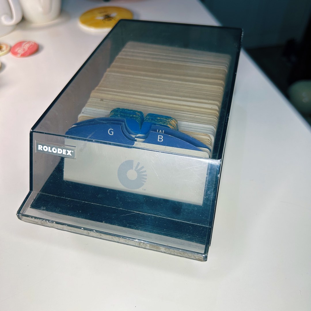 Rolodex, Hobbies & Toys, Memorabilia & Collectibles, Vintage ...