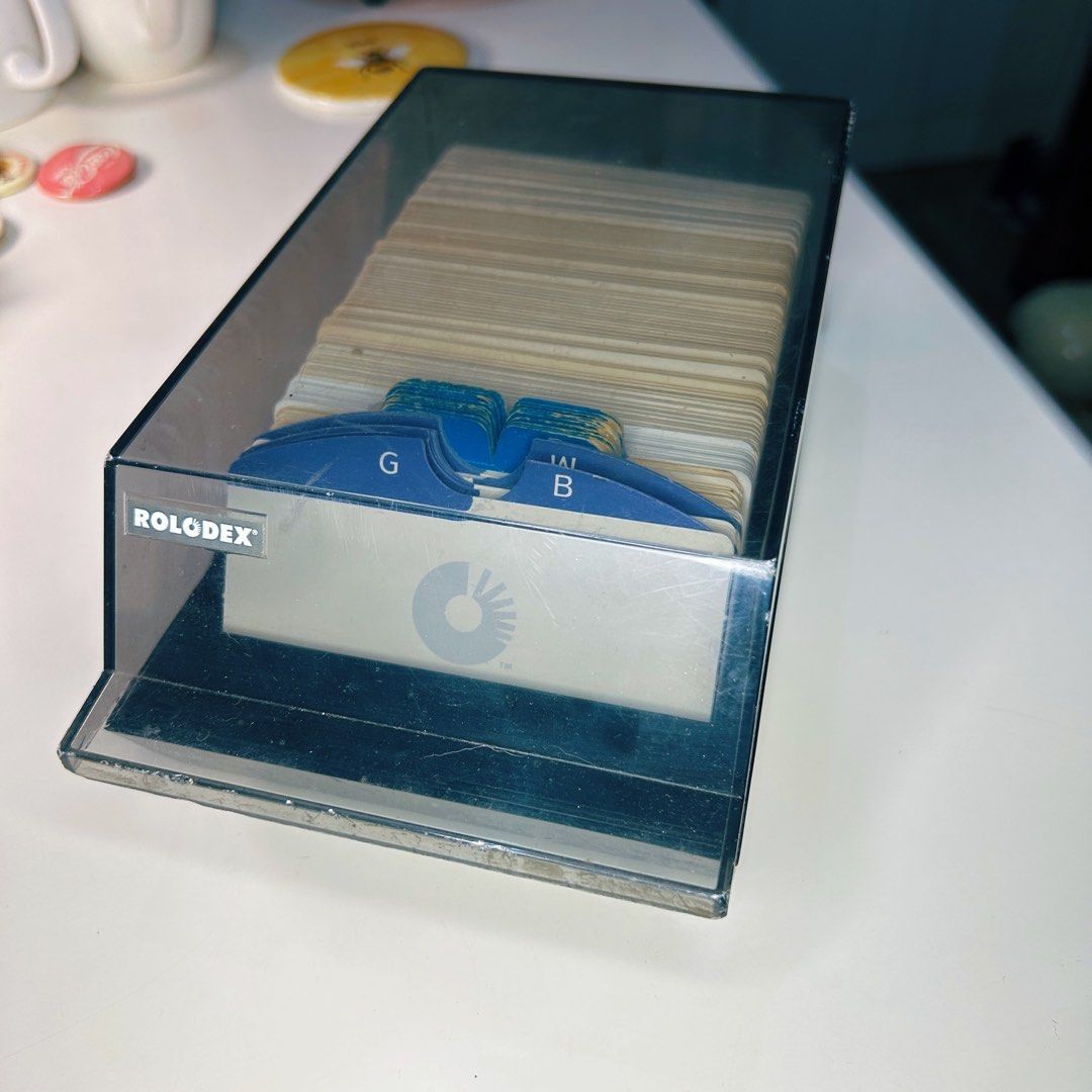 Rolodex, Hobbies & Toys, Memorabilia & Collectibles, Vintage ...