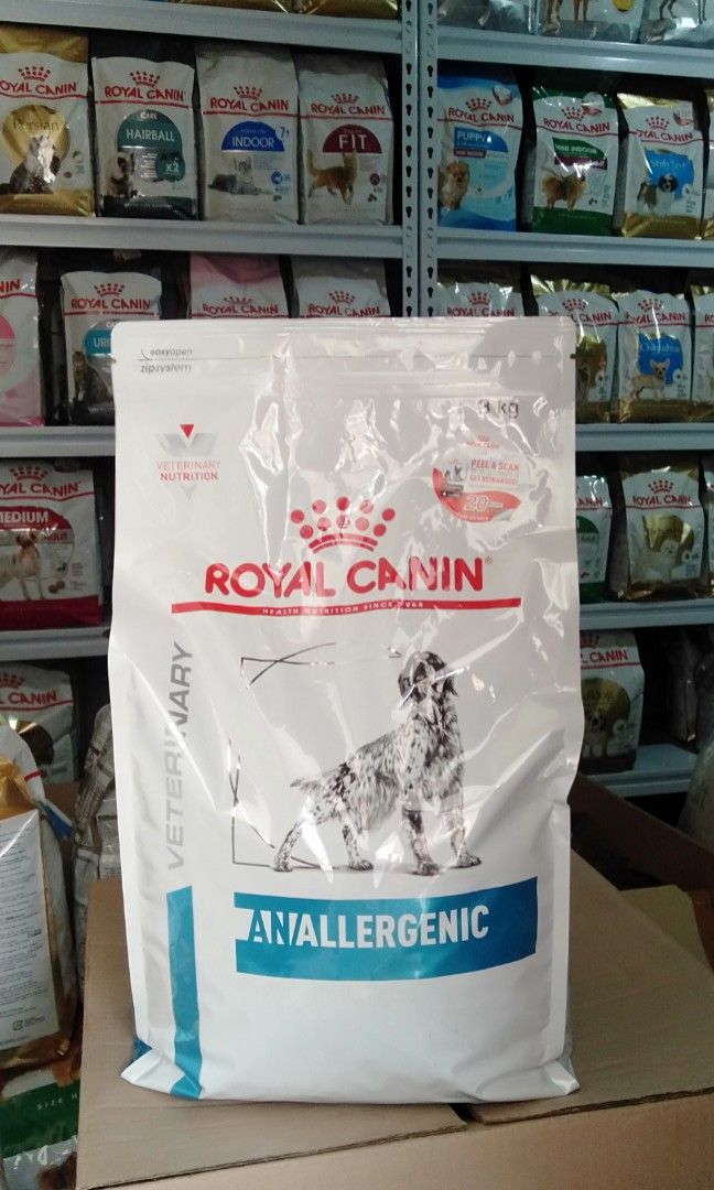 ROYAL CANIN ANALLERGENIC DOG 3KG on Carousell