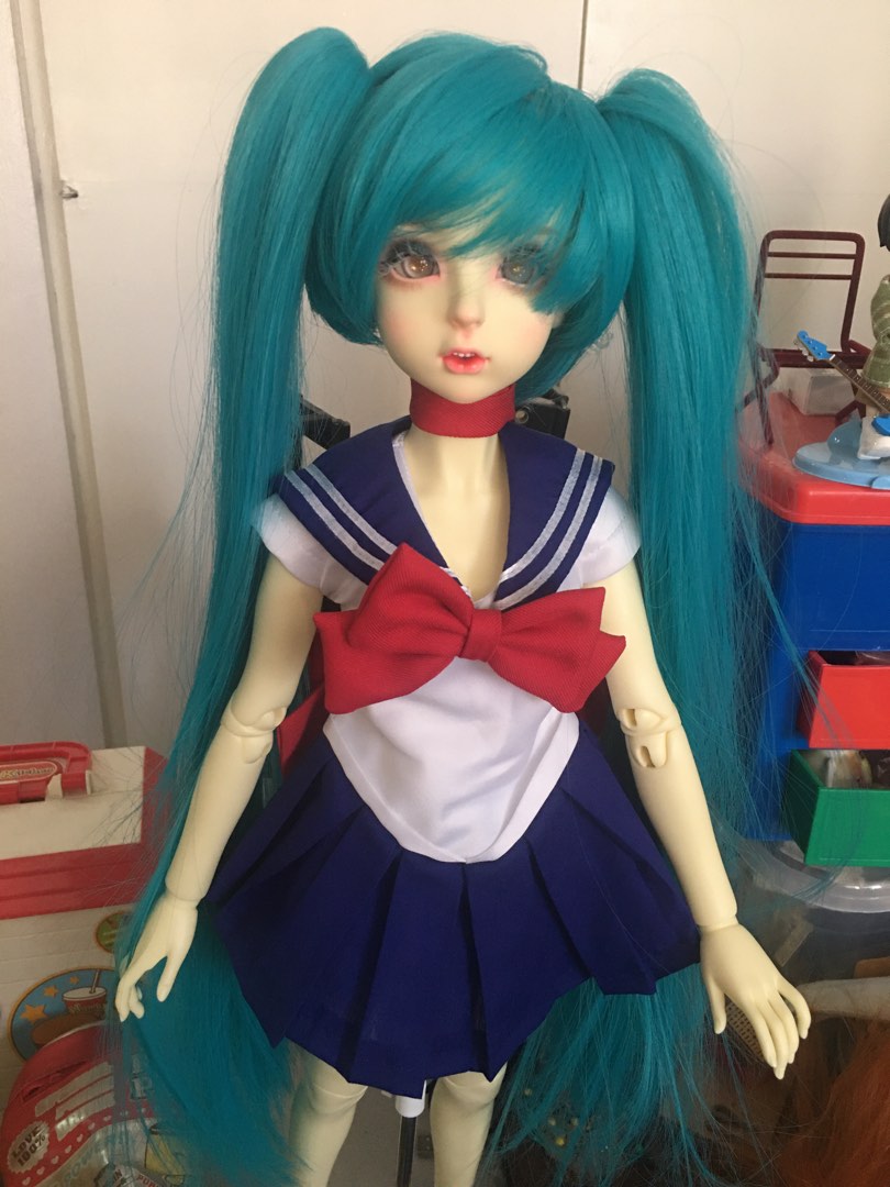 Sailormoon costume for 1/3 BJD doll, Hobbies & Toys, Toys & Games on Carousell