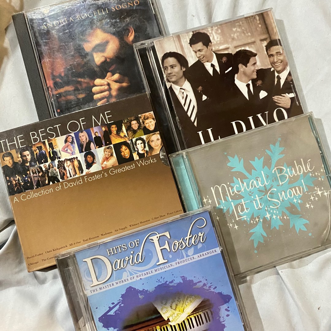 *SALE* 5 Limited CDs Andrea Bocelli, Il Divo, Michael Buble, David ...