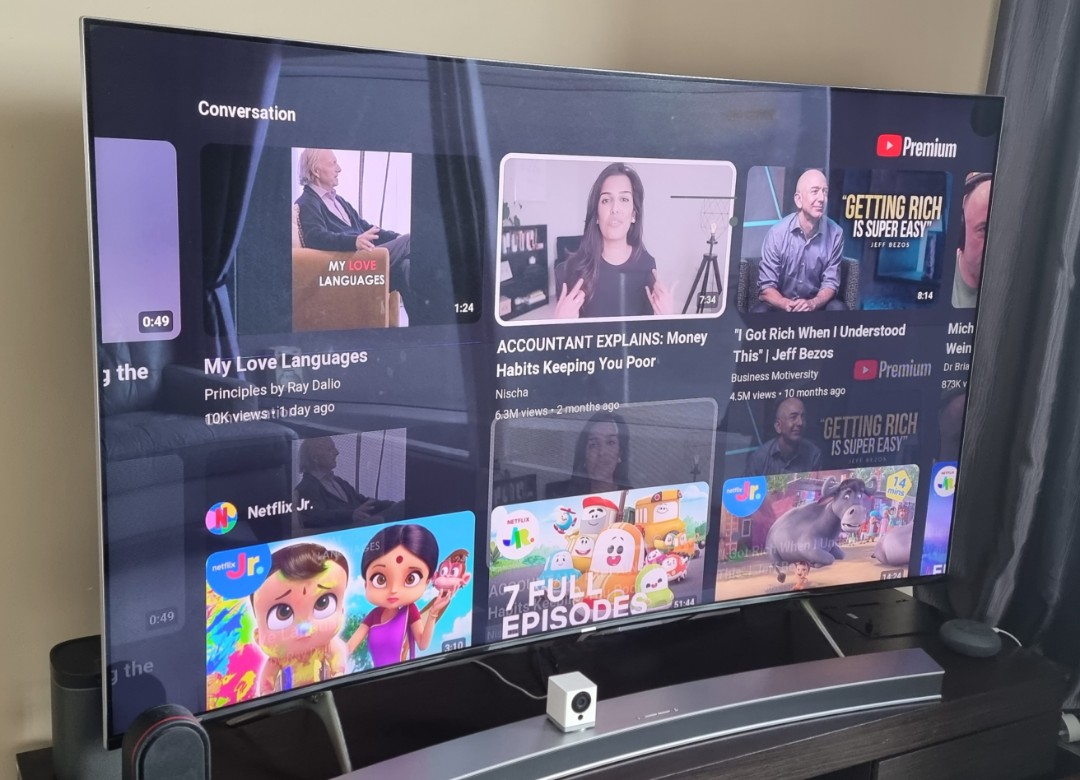 Samsung 65 inch curved uhd tv, TV & Home Appliances, TV & Entertainment ...