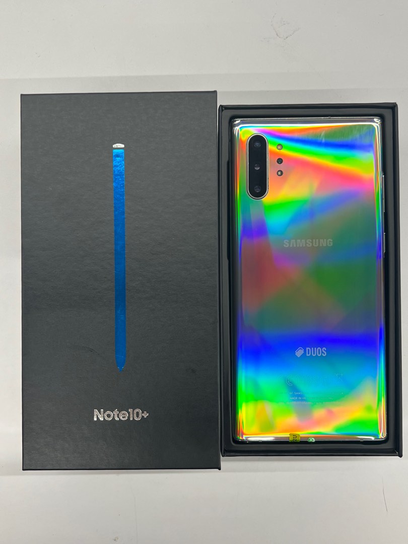 SAMSUNG GALAXY NOTE 10 PLUS 12GB RAM + 256GB ROM (FULL SET BOX), Mobile ...