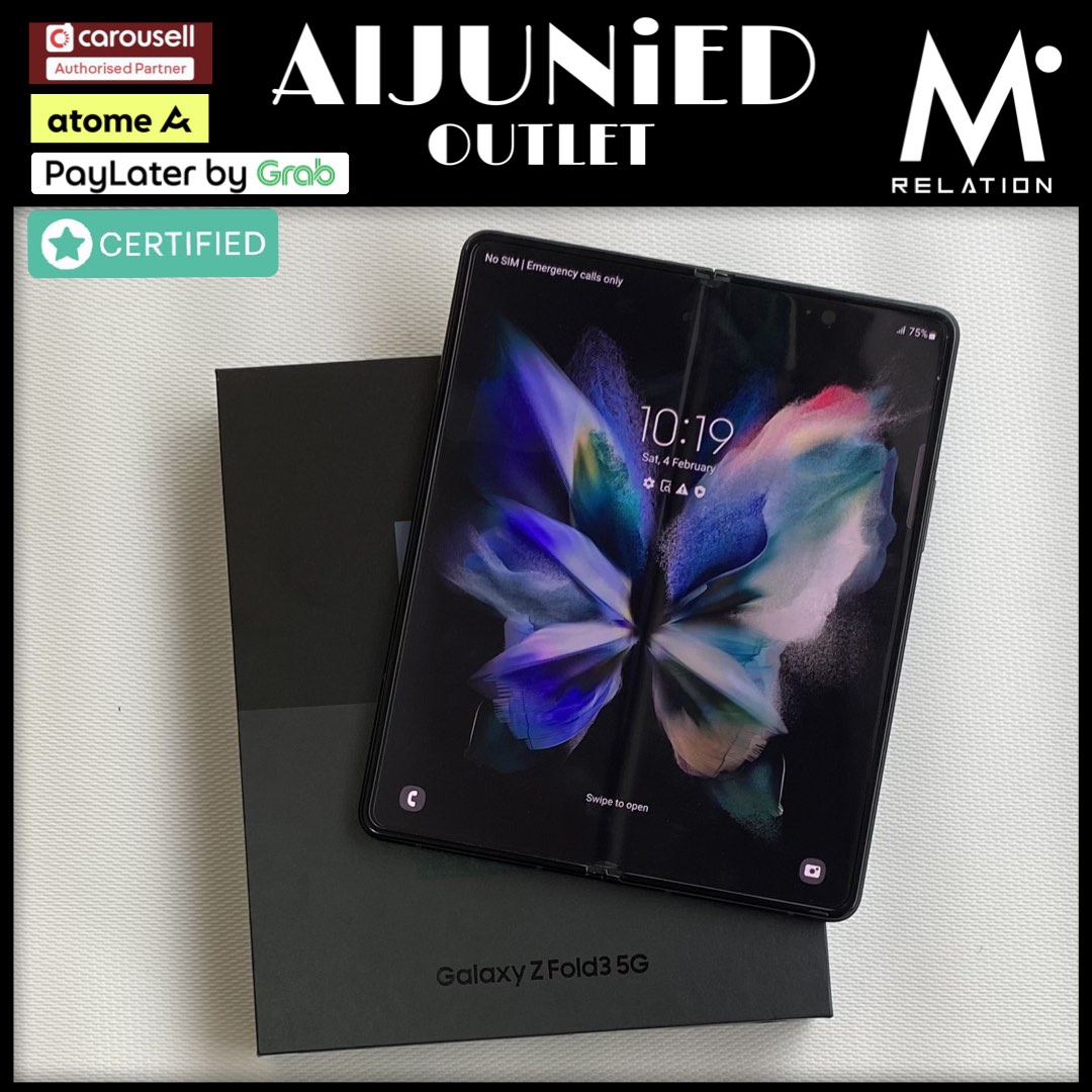 Samsung Galaxy Z Fold 3 5G 12/256GB Phantom Green #3005, Mobile Phones ...