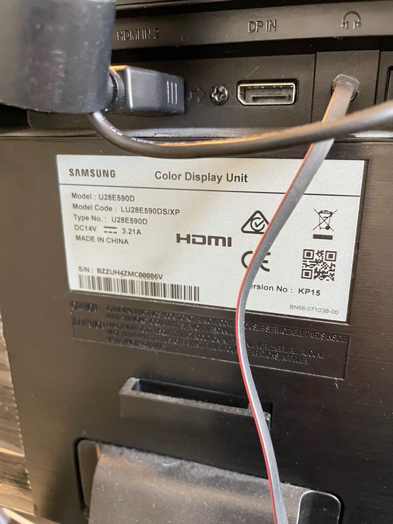 Samsung U28E590 - 28-inch 4K Gaming Monitor w/FreeSync, Computers ...