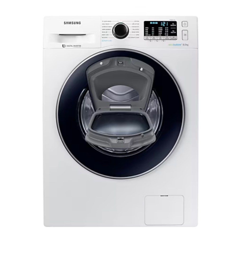 Samsung Washing Machine (front load eco bubble), TV & Home Appliances ...