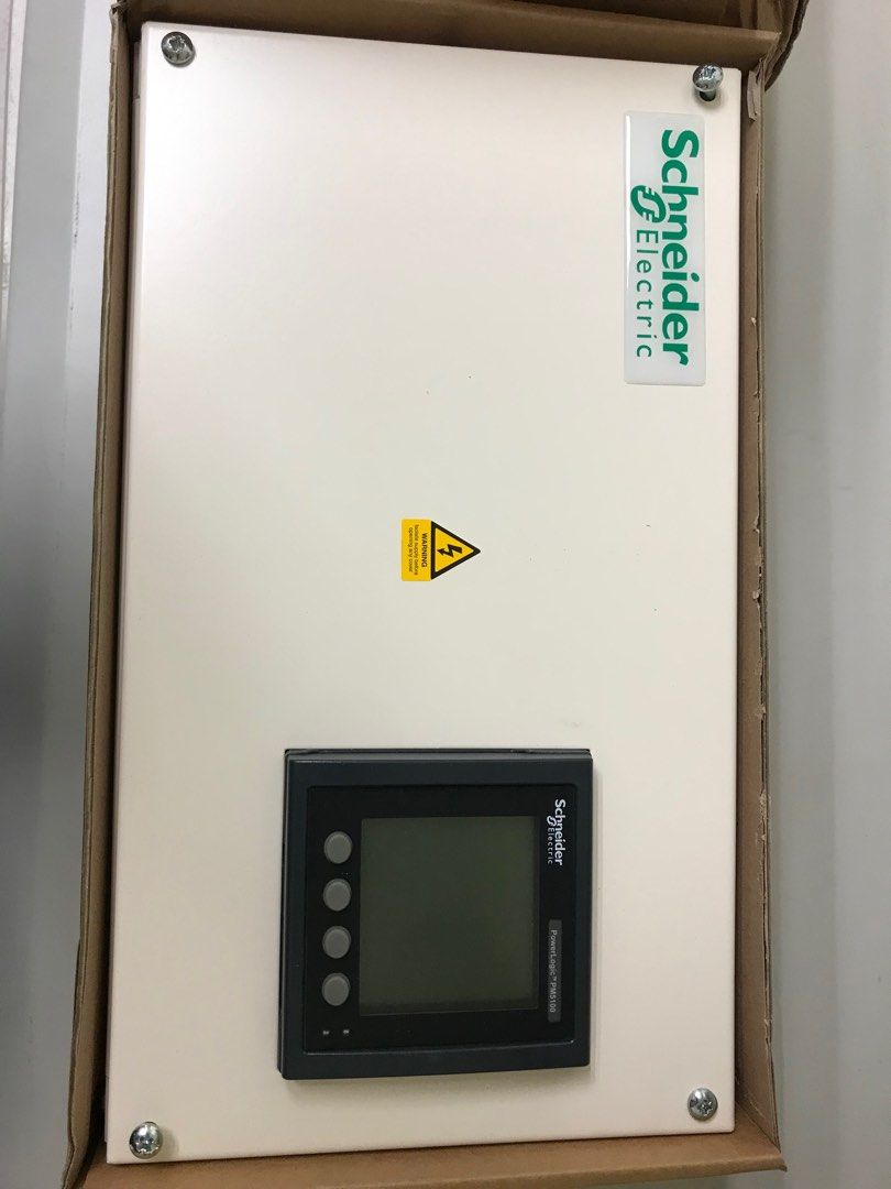 Schneider Electric 3 Phase LCD Energy Meter, Type Electromechanical, 電腦 ...