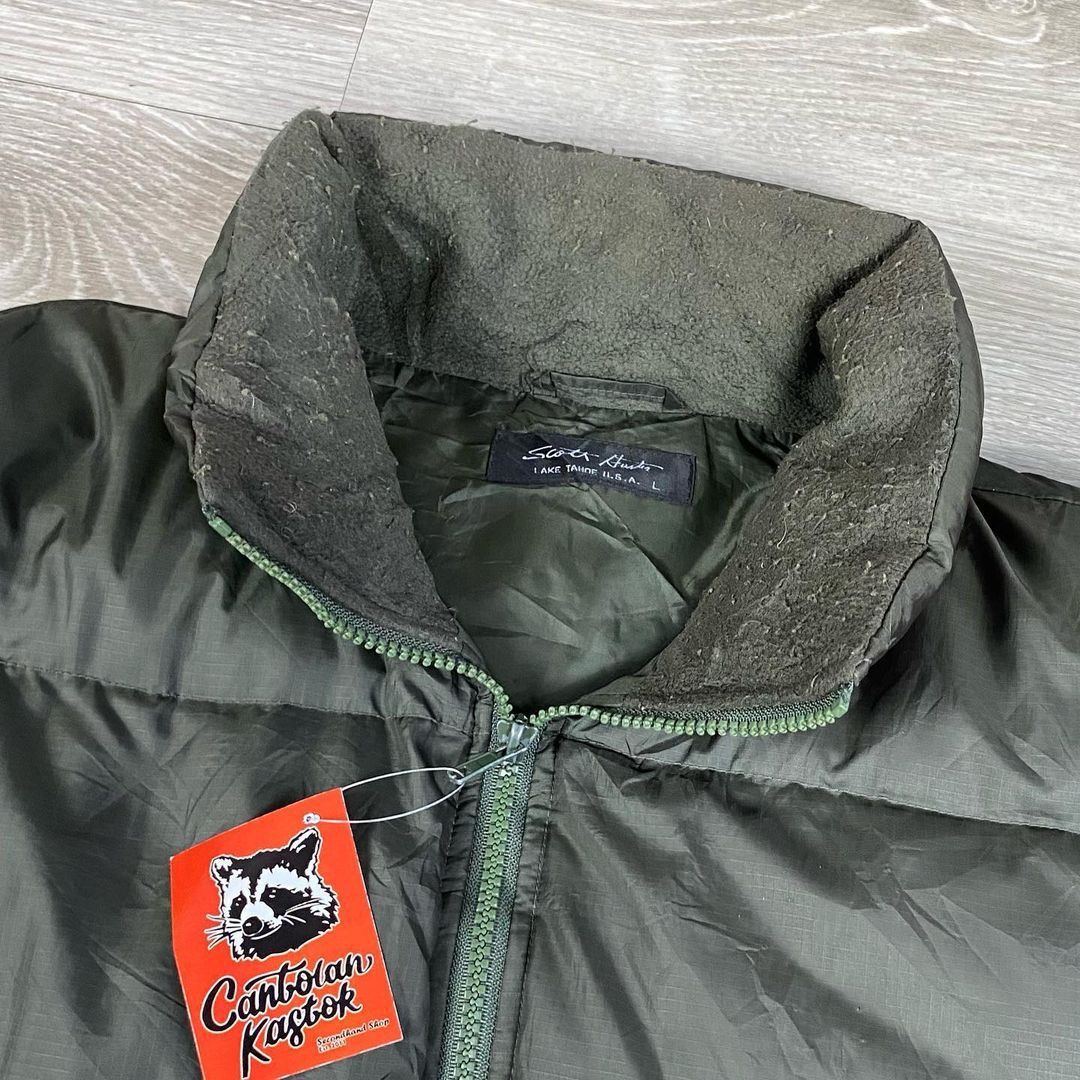 scott puffer jacket MRJK23, Fesyen Pria, Pakaian , Atasan di Carousell