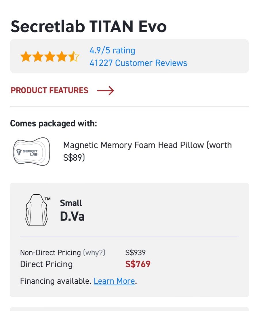 Secretlab Titan Evo Overwatch official licensed gaming chair Dva ...