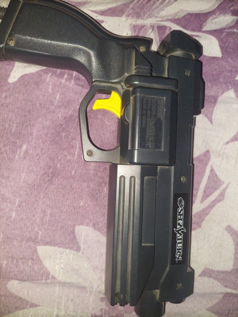 Sega saturn arcade gun, Video Gaming, Gaming Accessories, Controllers ...