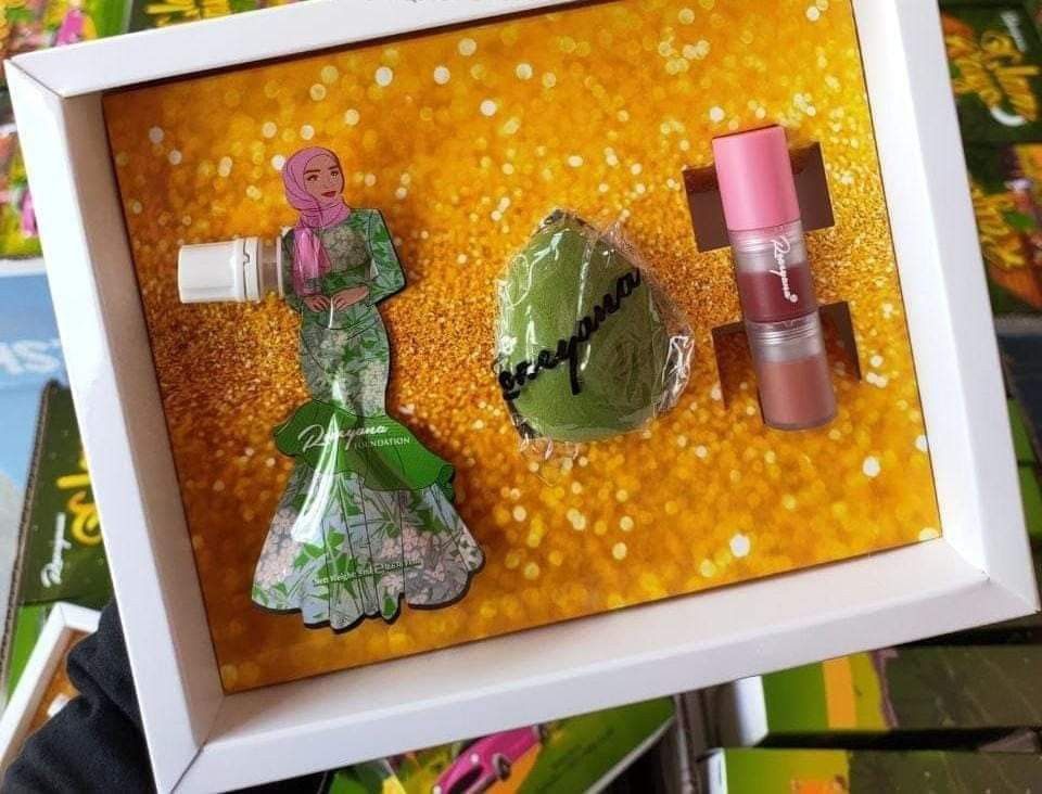 Set Glam Raya by Rozyana, Beauty & Personal Care, Face, Makeup on Carousell