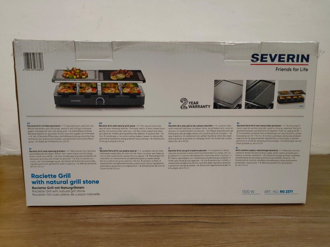 Severin RG 2371, TV & Home Appliances, Kitchen Appliances, BBQ, Grills ...