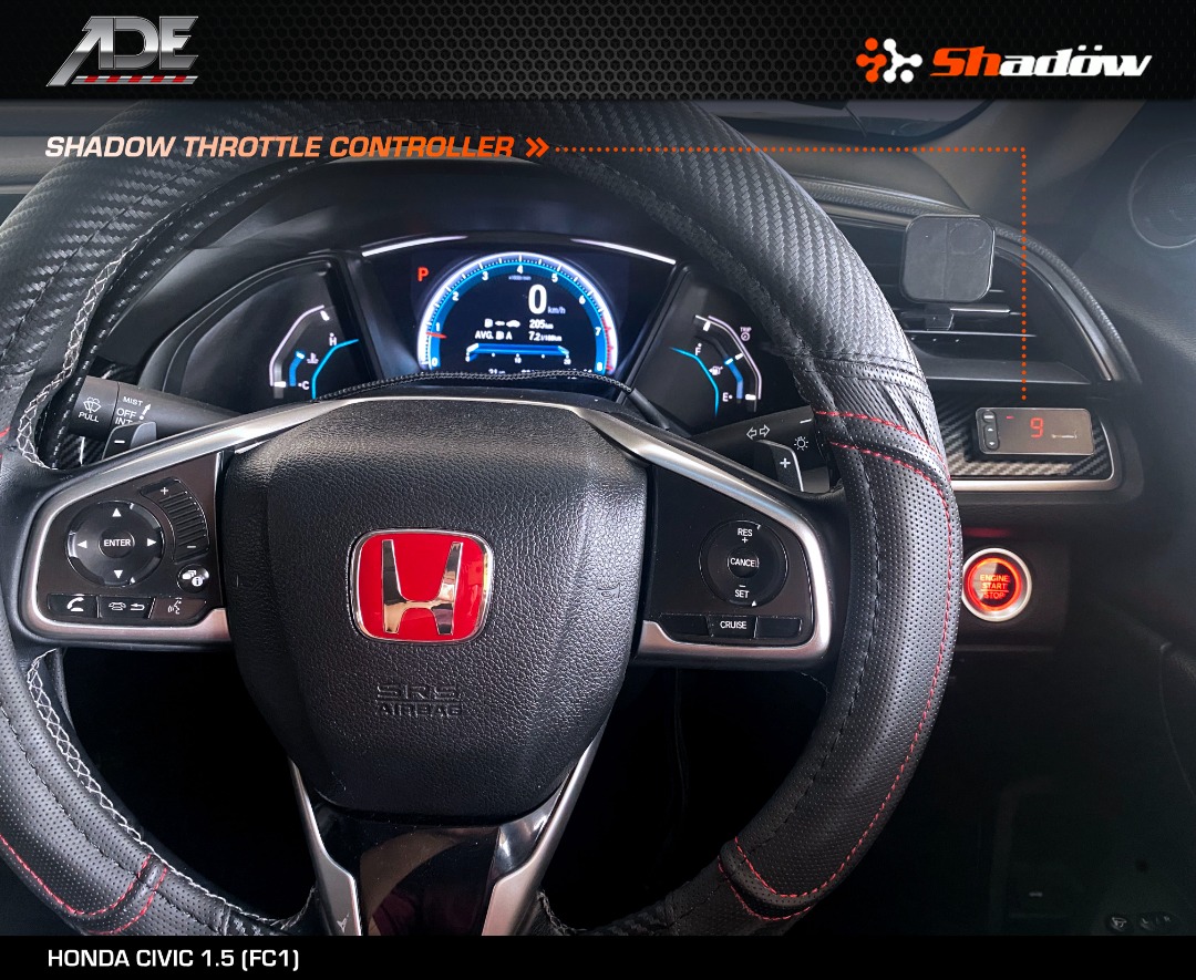 SHADOW THROTTLE CONTROLLER ON HONDA CIVIC 1.5 (FC1), Car Accessories ...