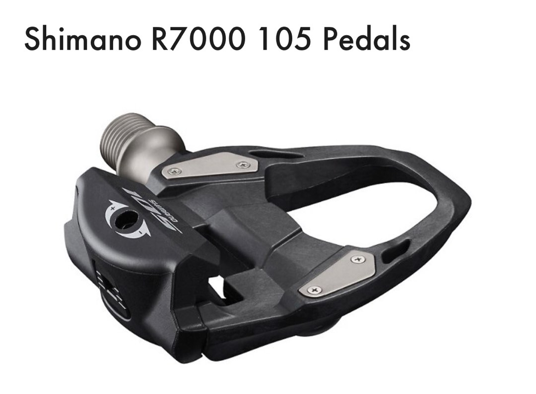 Shimano 105 R7000 pedals, Sports Equipment, Bicycles & Parts, Parts ...