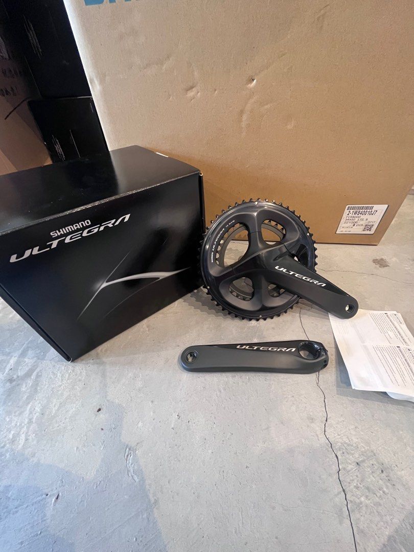 SHIMANO ULTEGRA R8000 Crankset Front Chainwheel, Sports Equipment ...