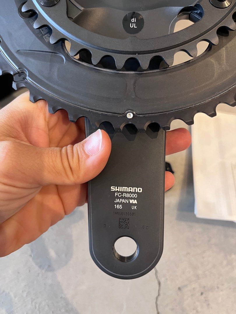 SHIMANO ULTEGRA R8000 Crankset Front Chainwheel, Sports Equipment ...