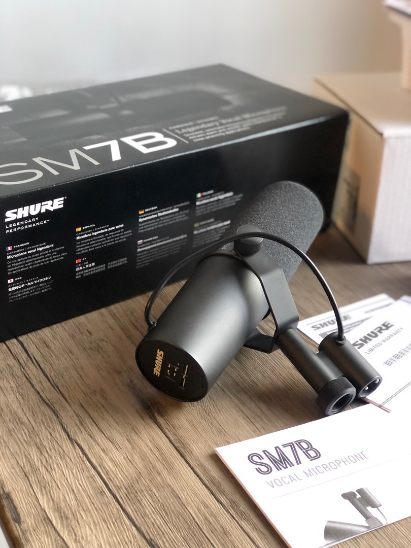 Shure SM7B for sale, Audio, Microphones on Carousell