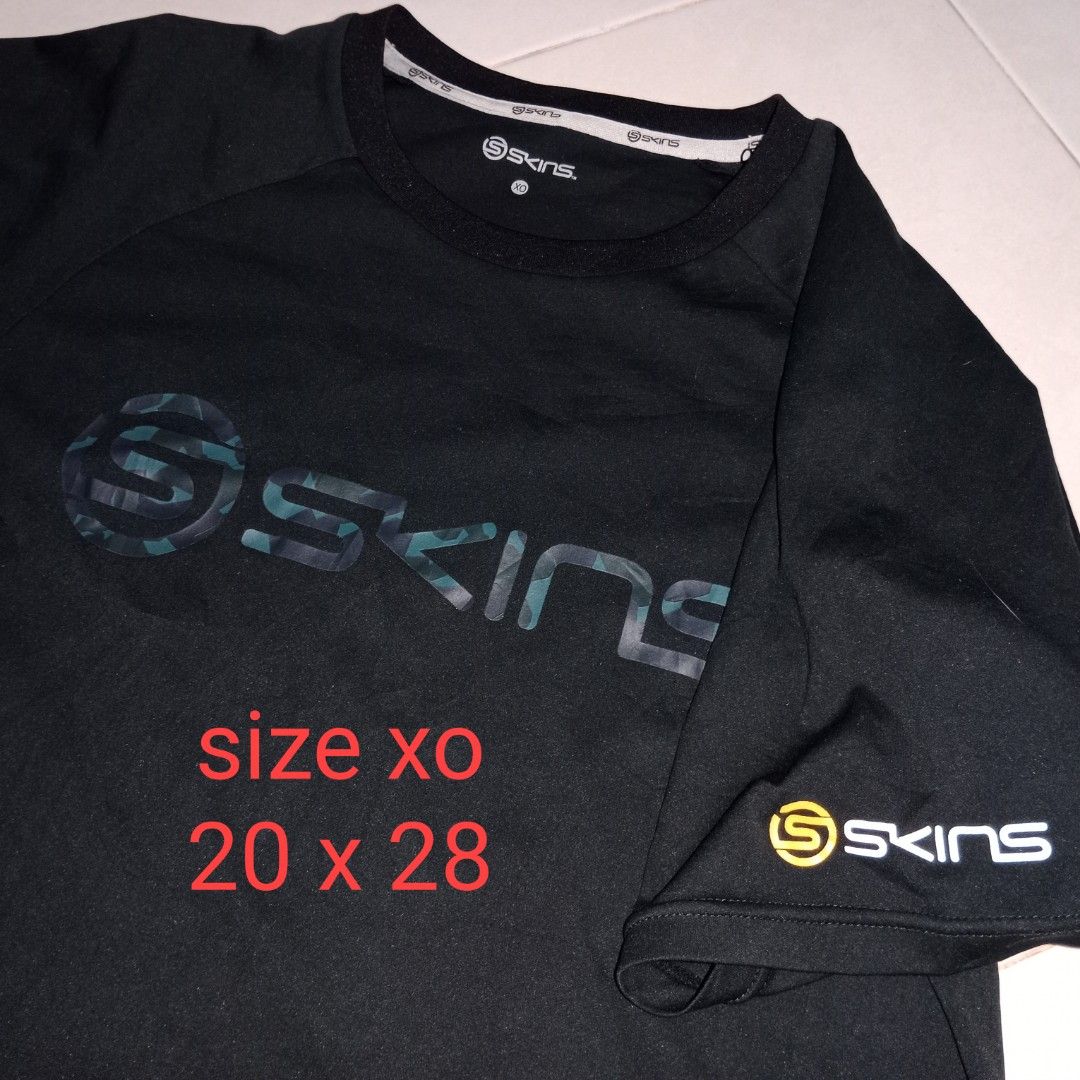 Skins shirt jersey, Men's Fashion, Activewear on Carousell