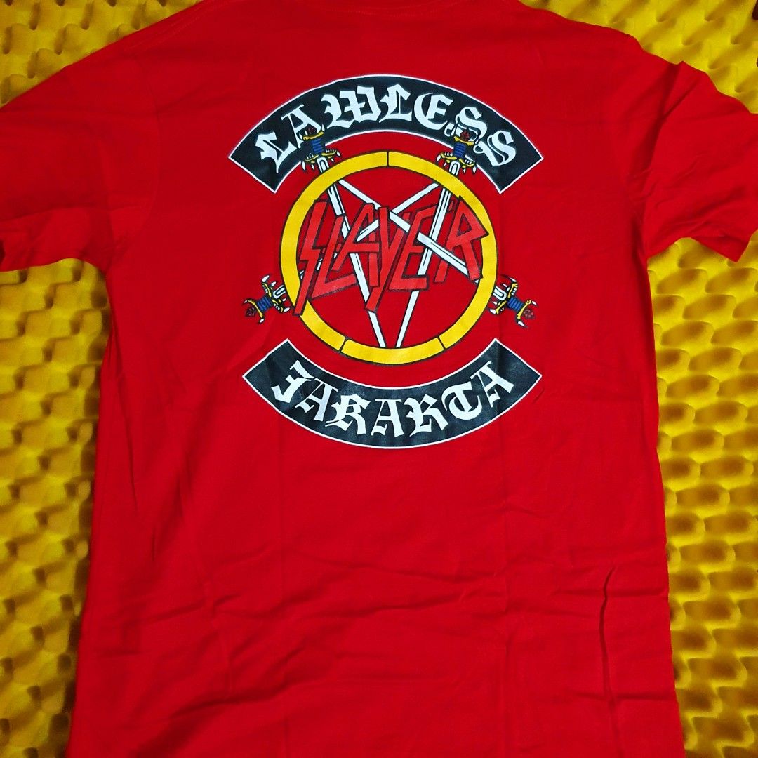 Slayer x Lawless Jakarta shirt on Carousell