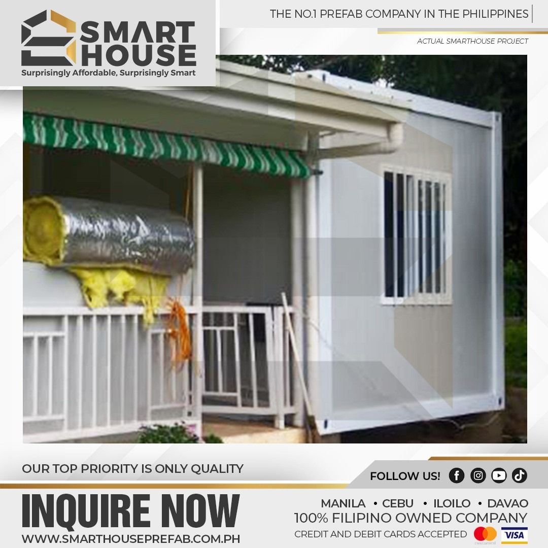 SMARTHOUSE PREFAB CONTAINER VAN HOUSE, Commercial & Industrial ...