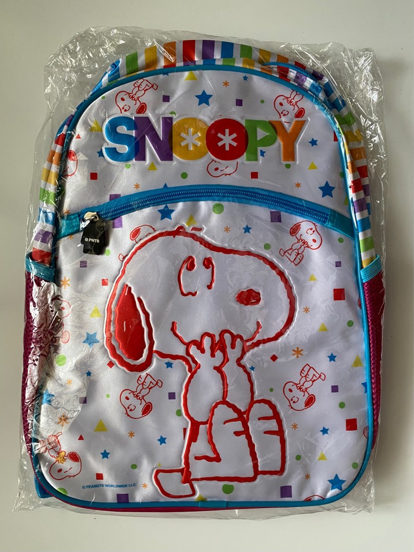 Snoopy Back Pack White on Carousell