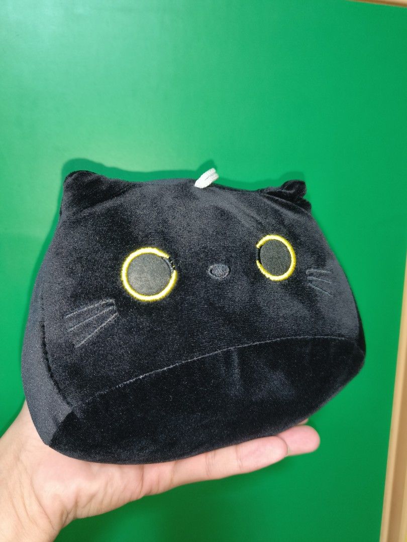 Soft toy Black Cat, Hobbies & Toys, Toys & Games on Carousell