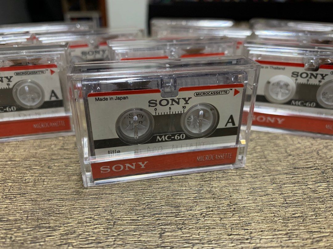 Sony Micro Cassette tape Used Once 17pcs. Pack, Hobbies & Toys, Music ...