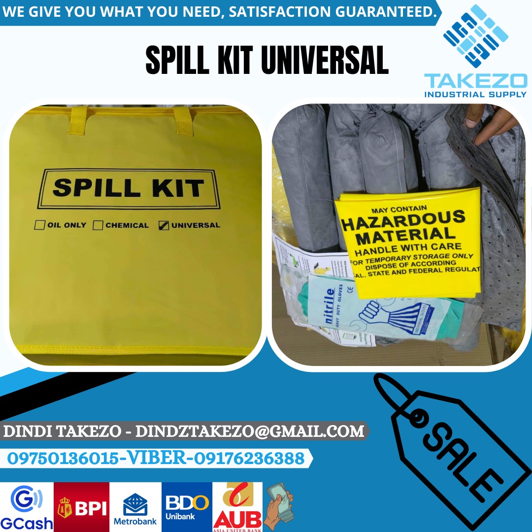 Spill Kit Universal, Commercial & Industrial, Industrial Equipment on ...