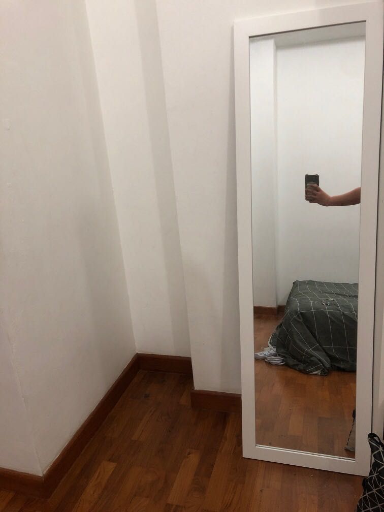 Spotlight white mirror, Furniture & Home Living, Home Decor, Mirrors on ...