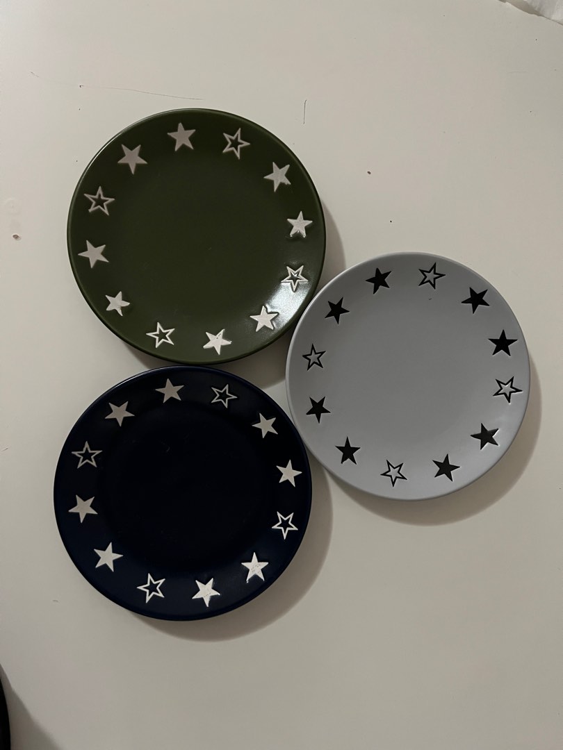 star plates (small -15cm diameter), Furniture & Home Living ...