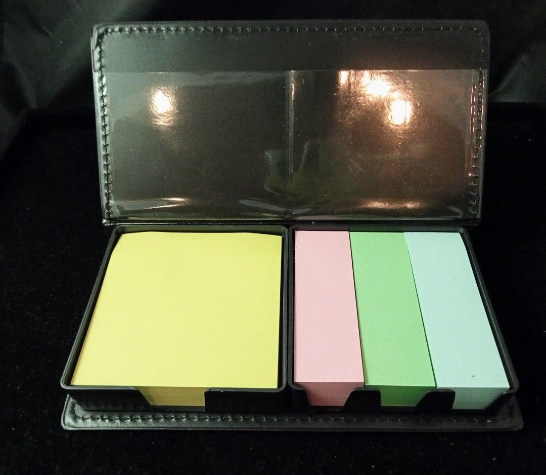 Sticky Notes Set Box Brand New, Hobbies & Toys, Stationery & Craft ...