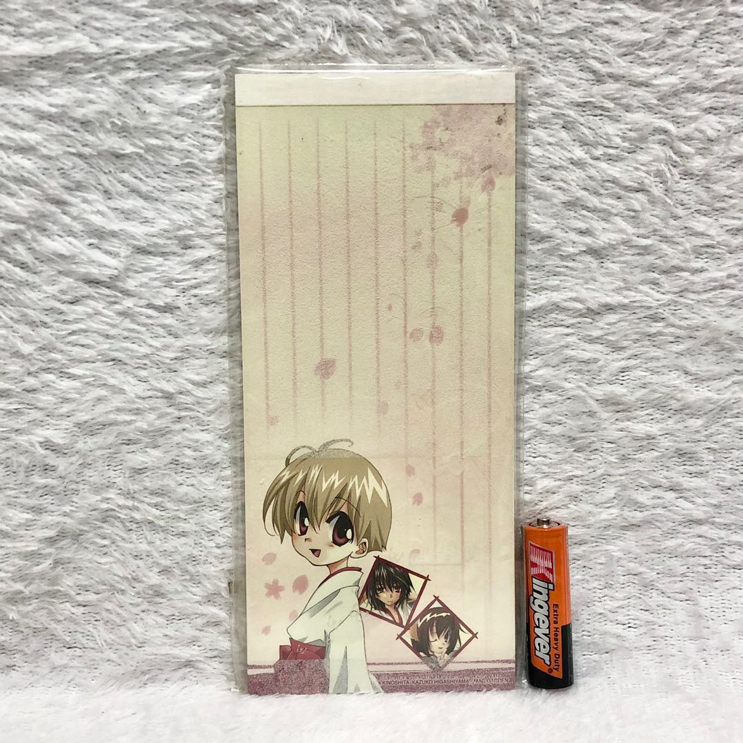 Tactics Notepad Anime Merch Ichinomiya Kantarou Haruka Raikou Japan ...