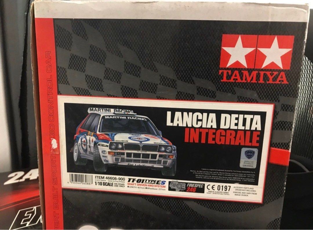 Tamiya Lancia Delta HF Integrale RTR #46608, 興趣及遊戲, 玩具 & 遊戲類 - Carousell