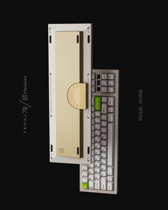 Metakey Tenet 70% R2 Mechanical Keyboard + Extra PCB (BIANCO with ...
