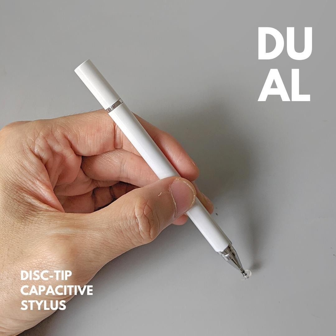 The Dual Tip Stylus for Smartphones and Tablets (Disc Tip + Ballpoint ...